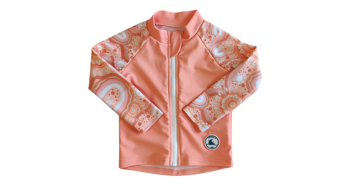 Little E & Co Long Sleeve Rashie - Community Connected To Land | Baby ...