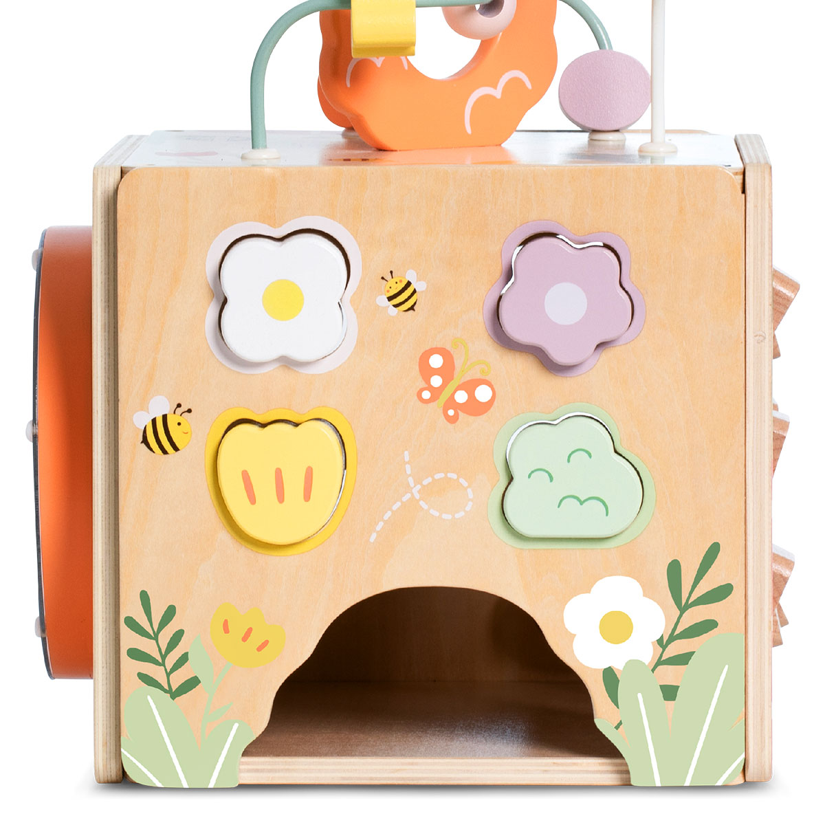 Classic World Activity Cube - Honeybee | Interactive Toys | Baby Bunting AU