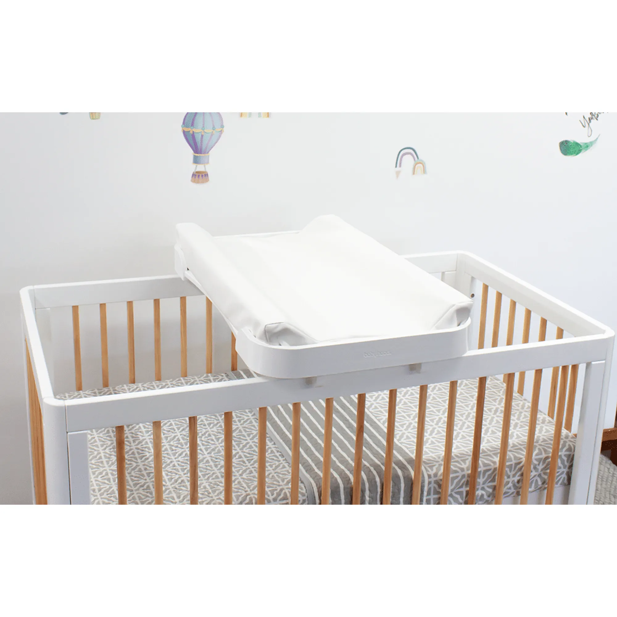 Babyhood Cot Top Change Table - White | Baby Bunting AU