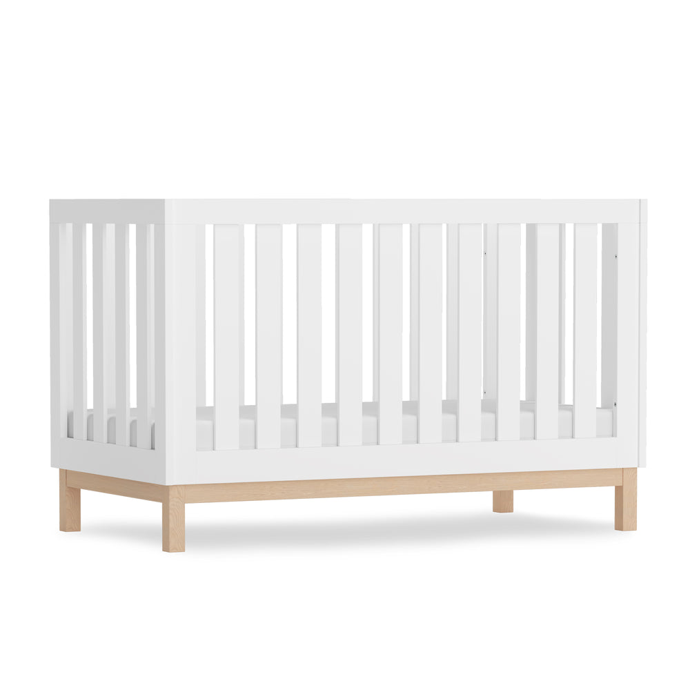 BabyRest Bailey Cot - White 140 x 70cm | Cots | Baby Bunting AU