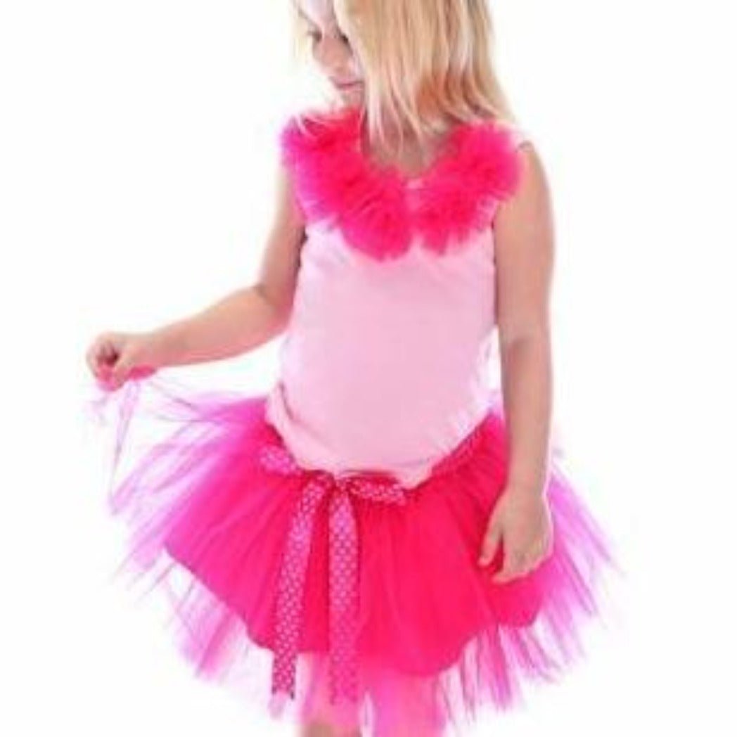 Fairy Girls Petti Singlet Top - Light Pink/Hot Pink | Costume | Baby ...