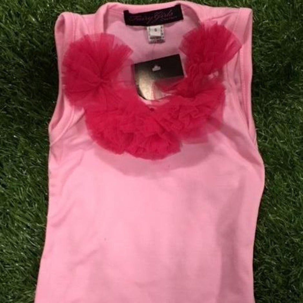 Fairy Girls Petti Singlet Top - Light Pink/Hot Pink | Costume | Baby ...