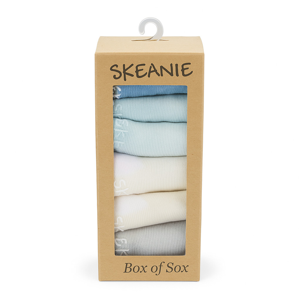 Baby Socks Neutral 6 Pack (0-12 Months) | Kids Socks | Baby Bunting AU