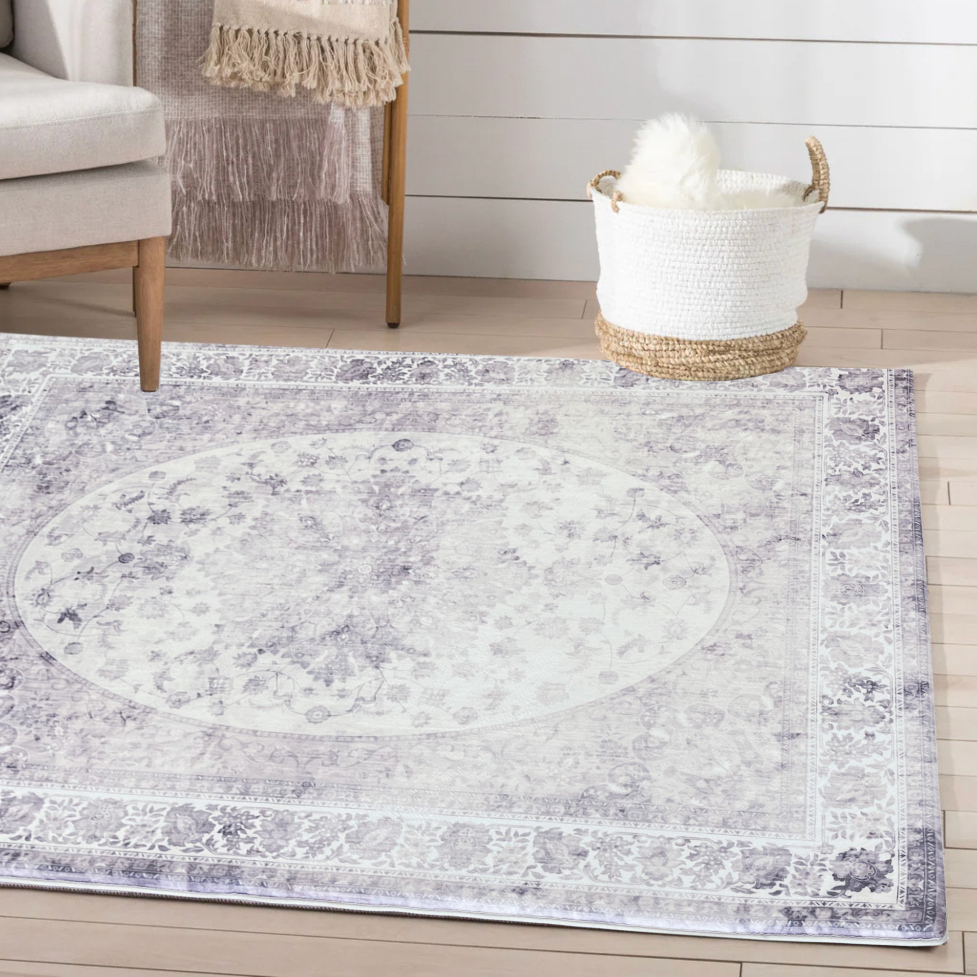 La Grace Home Stella Printed Soft Touch Printed Ultra Plush Memory Foam ...