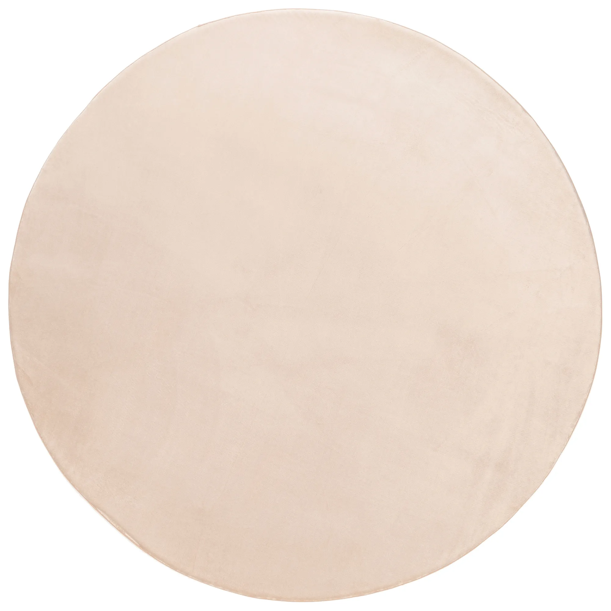 Miss Amara Una Beige Plush Rollie Pollie Round Playmat | Baby Bunting AU