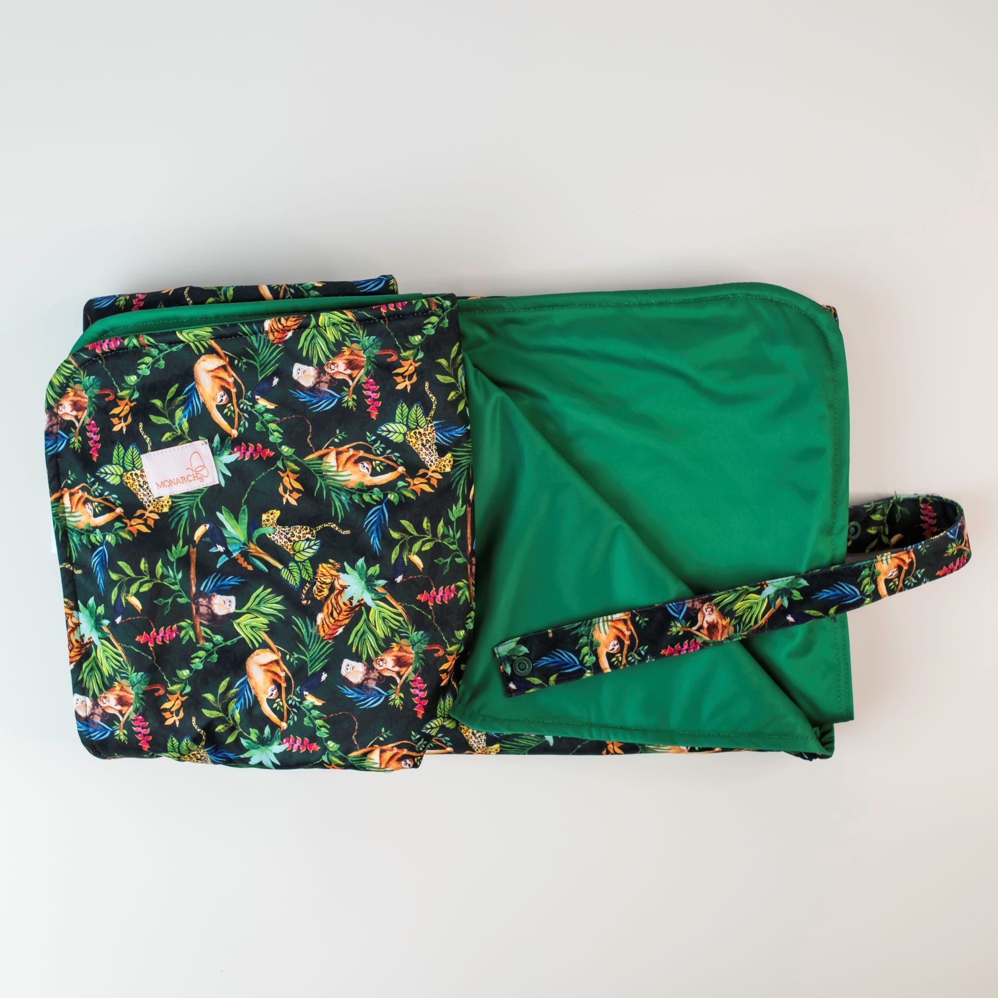 Monarch Wipe-Clean Change Mat - Slothing Around | Non-Disposable | Baby ...