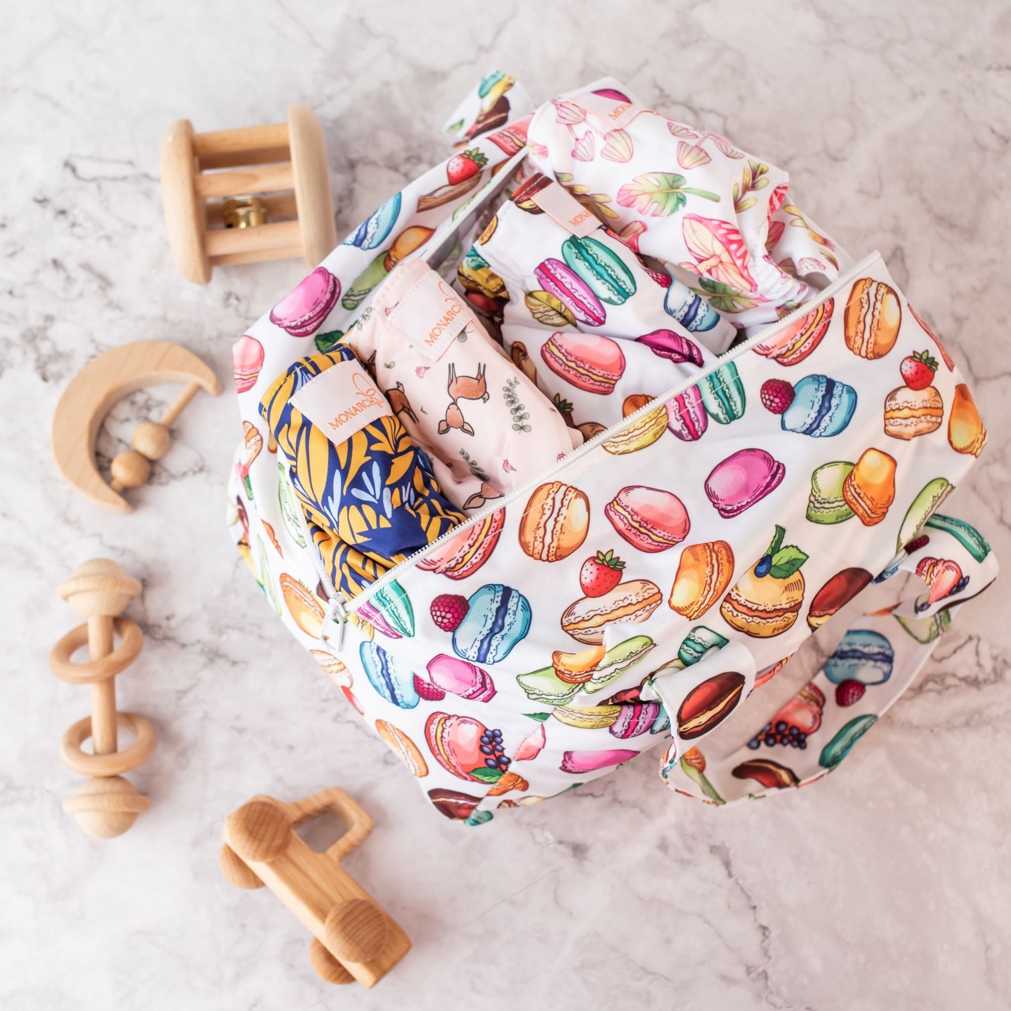 Monarch Travel Mat - Hey Macarona | Play Mats & Rugs | Baby Bunting AU
