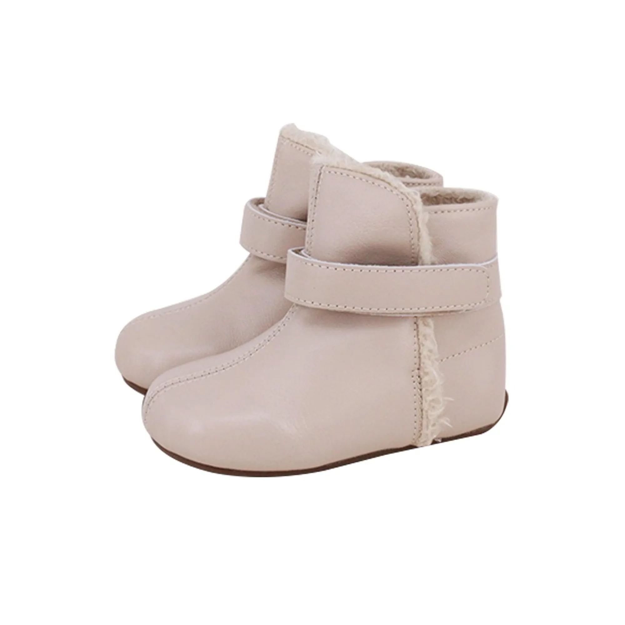 SKEANIE SNUG Baby & Toddler First/Pre Walker Boots Cream | Baby Bunting AU