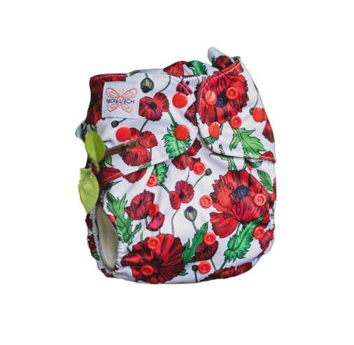 Monarch Classic Reusable Cloth Nappy V1.0 - Remember Them - Snaps ...