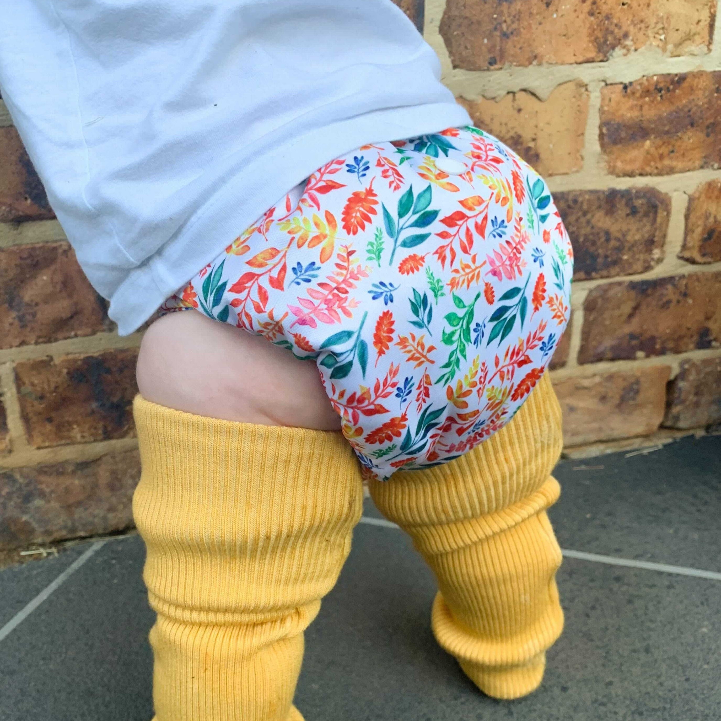 Monarch Classic Reusable Cloth Nappy V2.0 - Four Seasons - Snaps ...