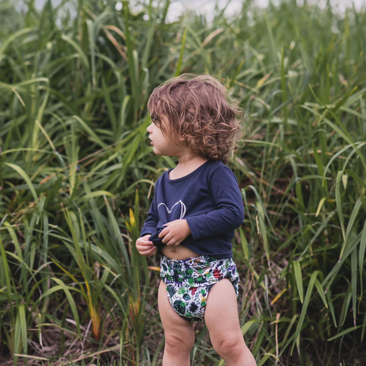 Monarch Classic Reusable Cloth Nappy V1.0 - Prehistoric - Snaps | Cloth ...