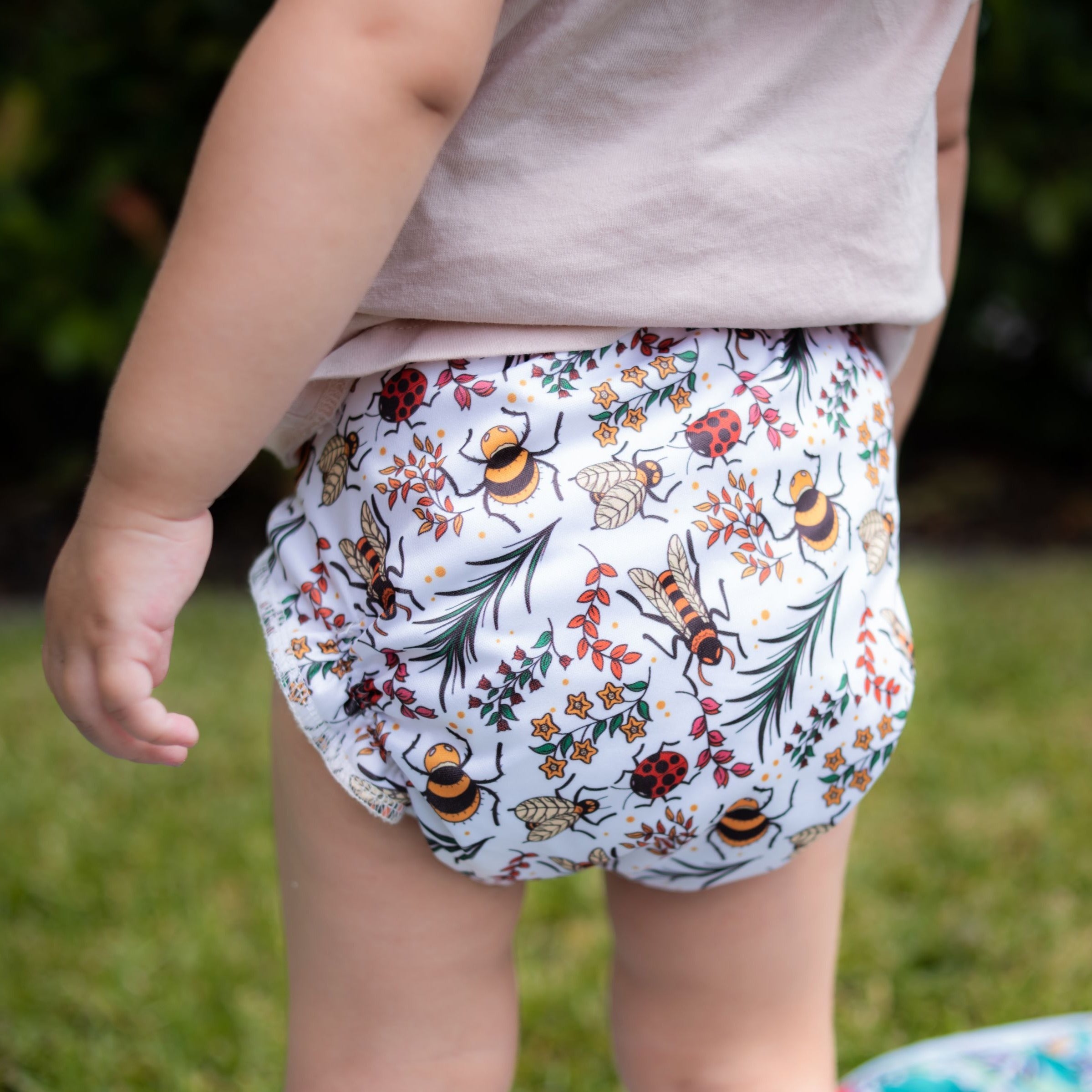 Monarch Hybrid Fitted Nappy Cover V2.0 - Jitterbug - Snaps | Cloth ...