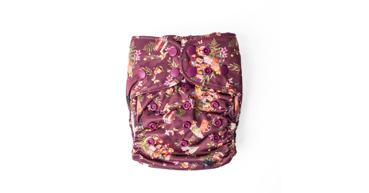 Monarch Classic Reusable Cloth Nappy V2.0 - The March Sisters - Snaps ...