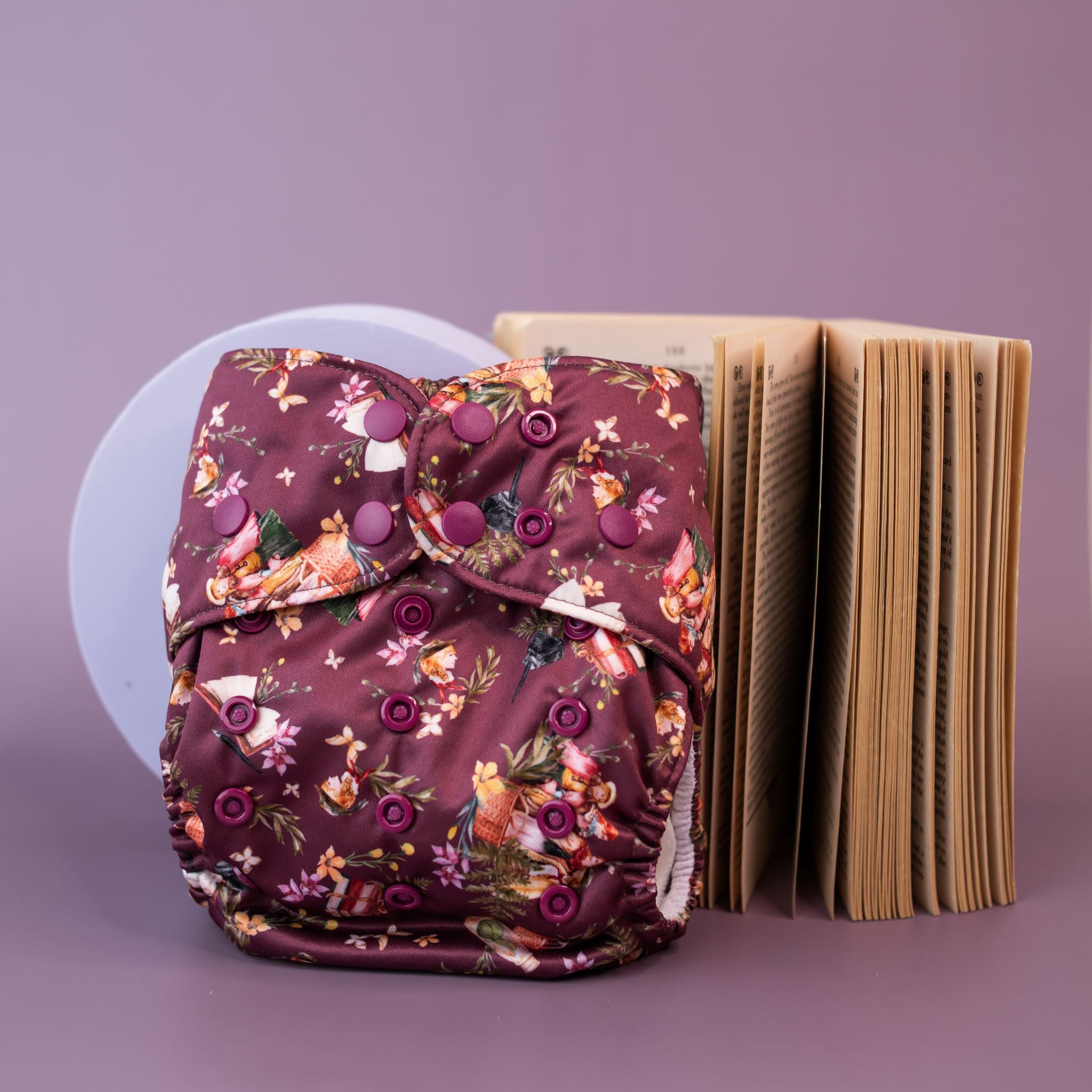 Monarch Classic Reusable Cloth Nappy V2.0 - The March Sisters - Snaps ...