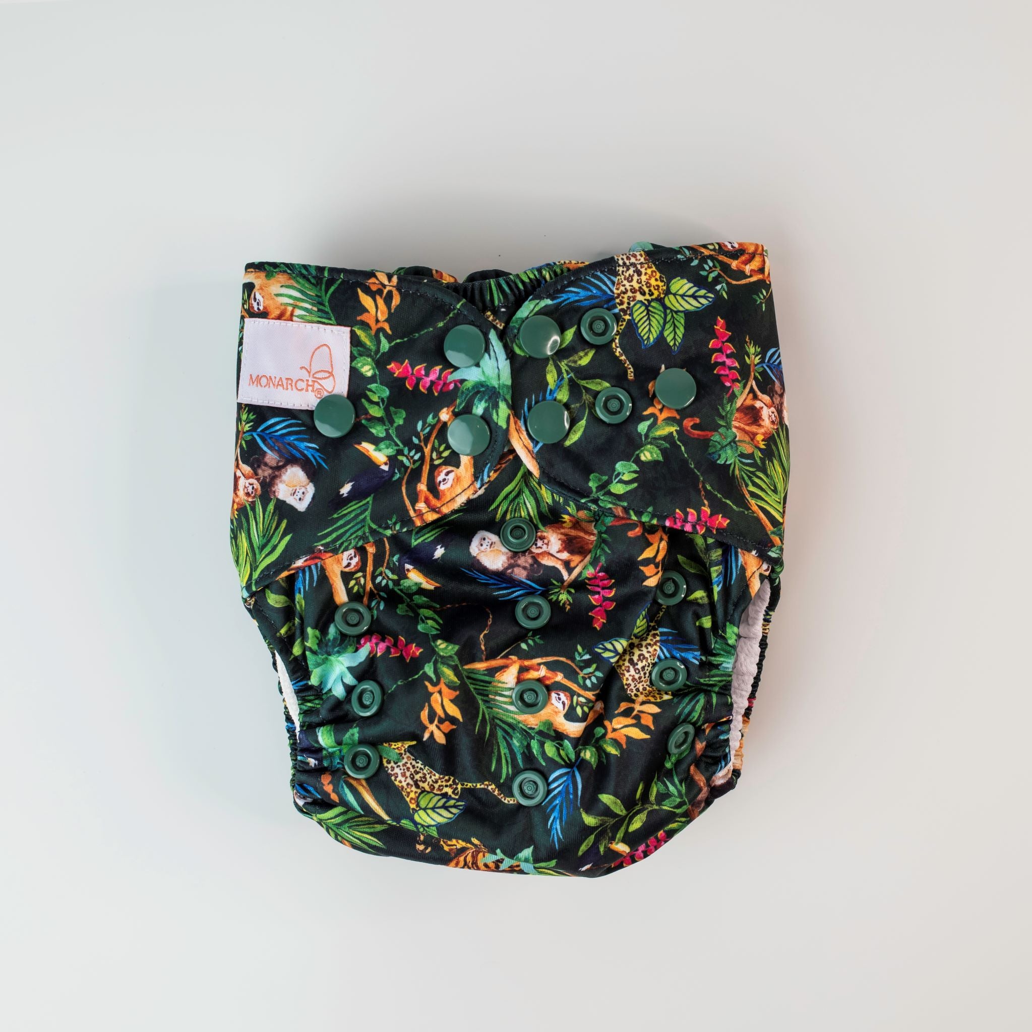 Monarch Classic Reusable Cloth Nappy V2.0 - Slothing Around - Snaps ...