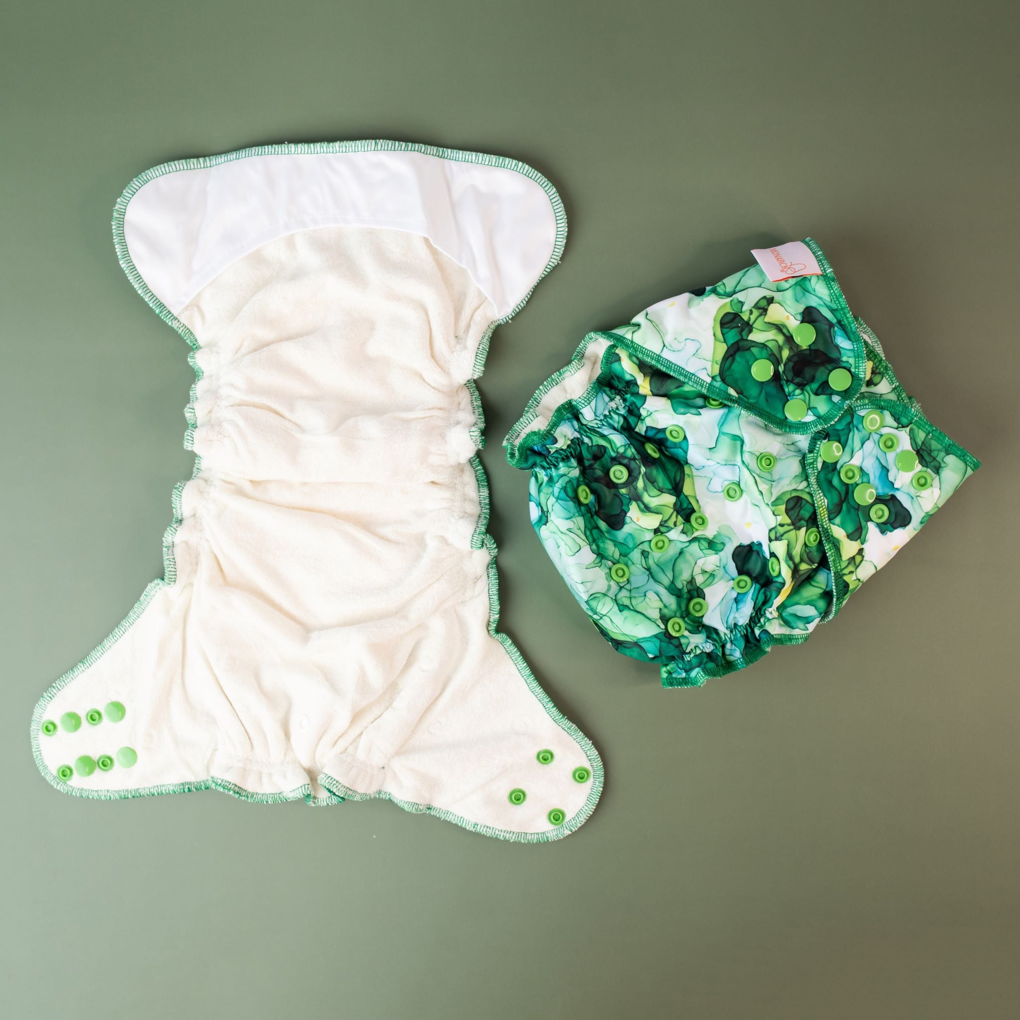 Monarch Hybrid Fitted Nappy Cover V2.0 - Sublime - Snaps | Cloth | Baby ...