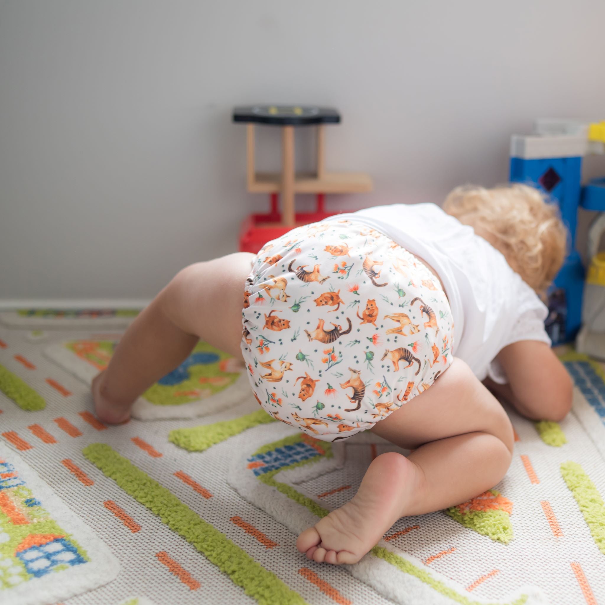 Monarch Ultimate Wipeable Cloth Nappy V2.0 - Bush Buddies - Snaps ...