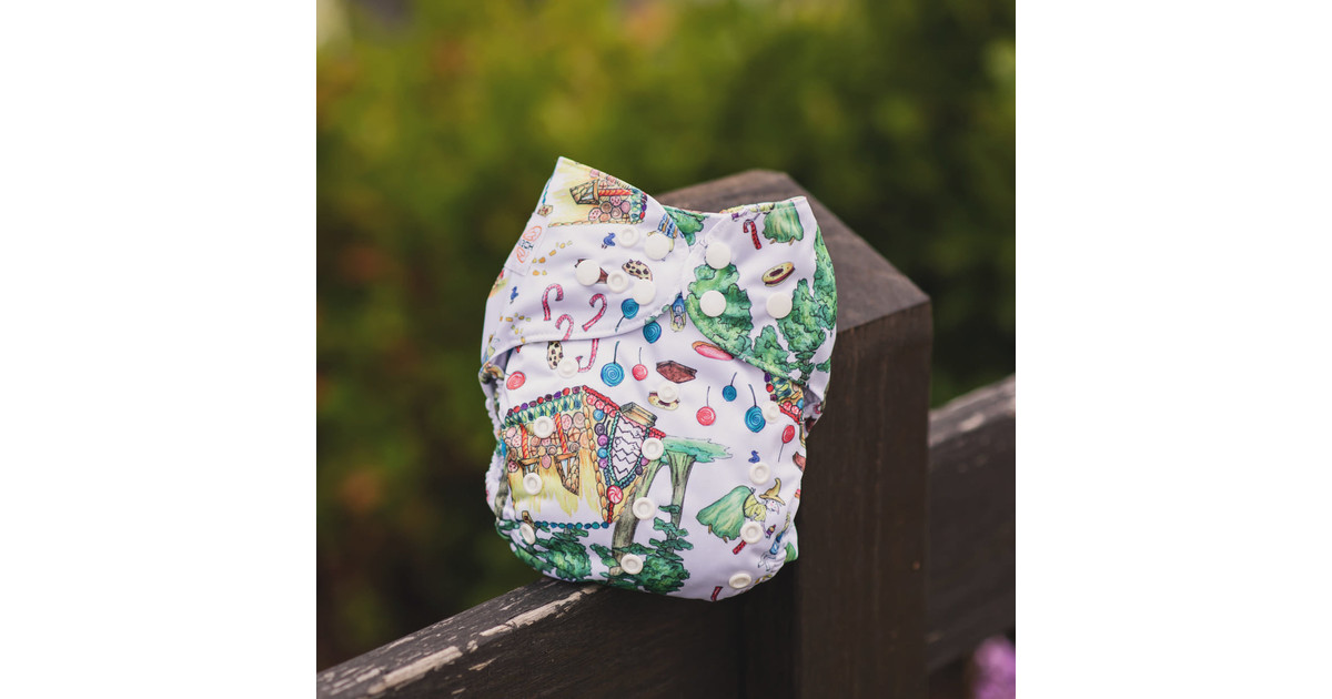 Monarch Ultimate Wipeable Cloth Nappy V1.0 - Oh Crumbs! - Snaps | Baby ...