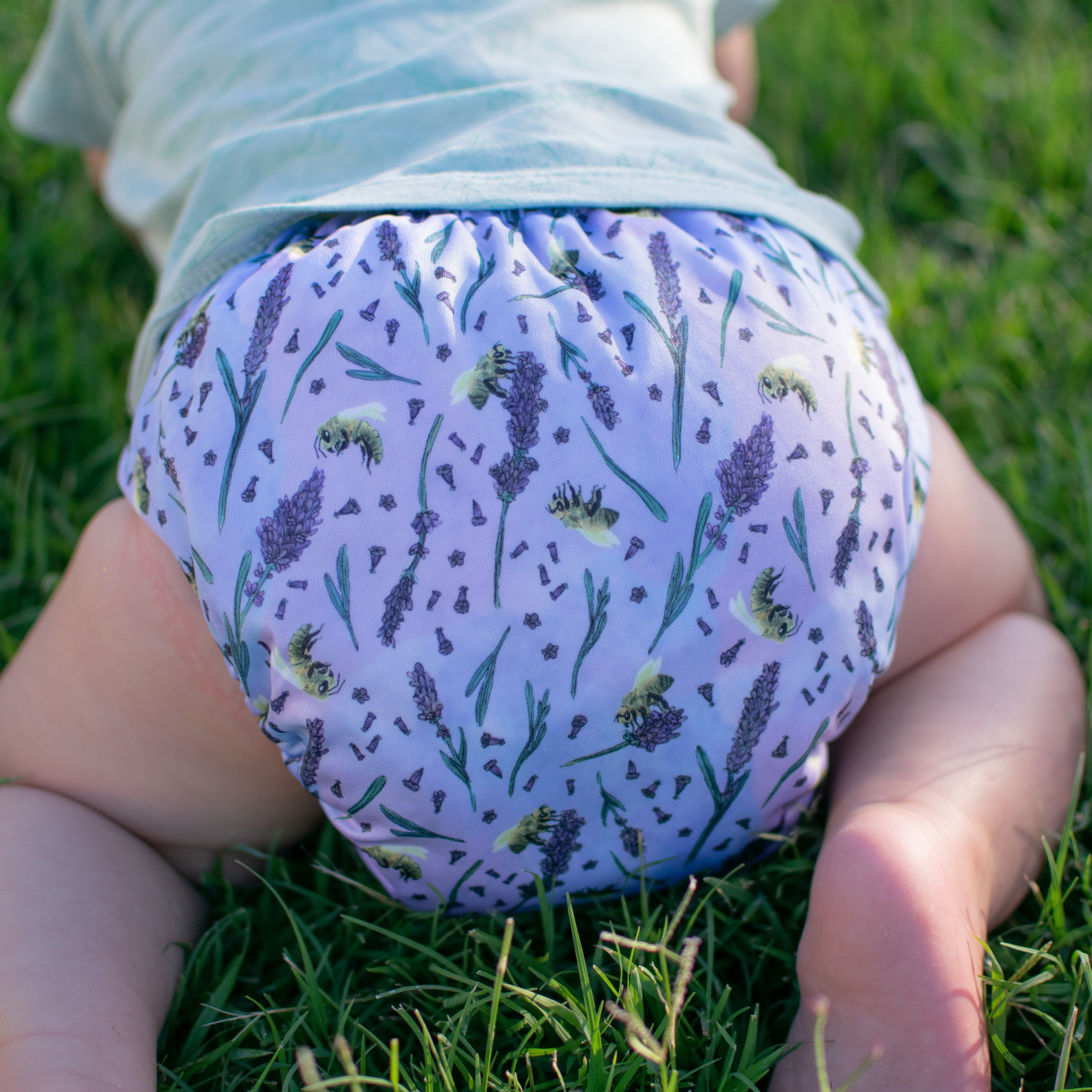 Monarch Ultimate Wipeable Cloth Nappy V1.0 - Purple Reign - Hook And ...