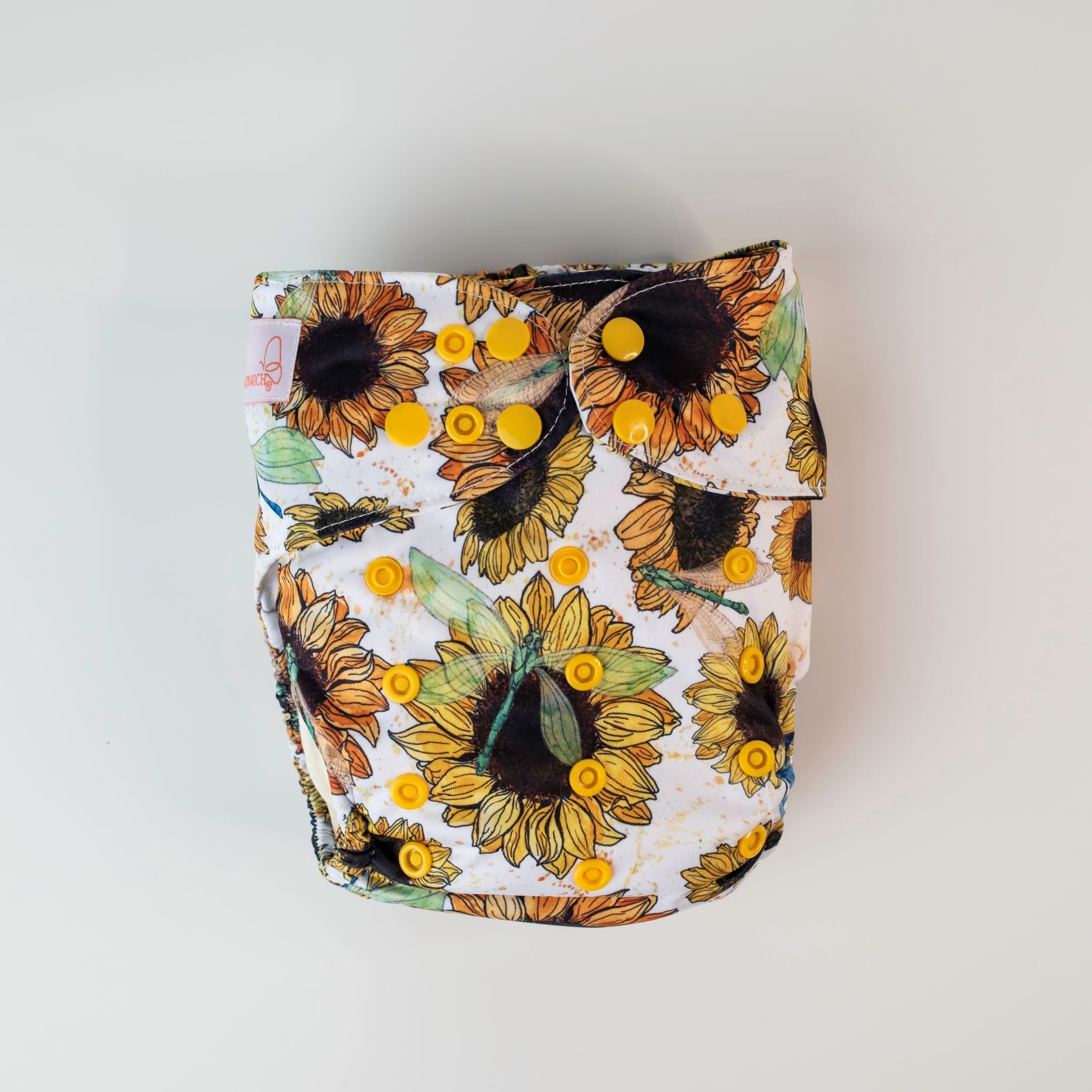 Monarch Ultimate Wipeable Cloth Nappy V3.0 - Sunny Daze - Snaps | Cloth ...