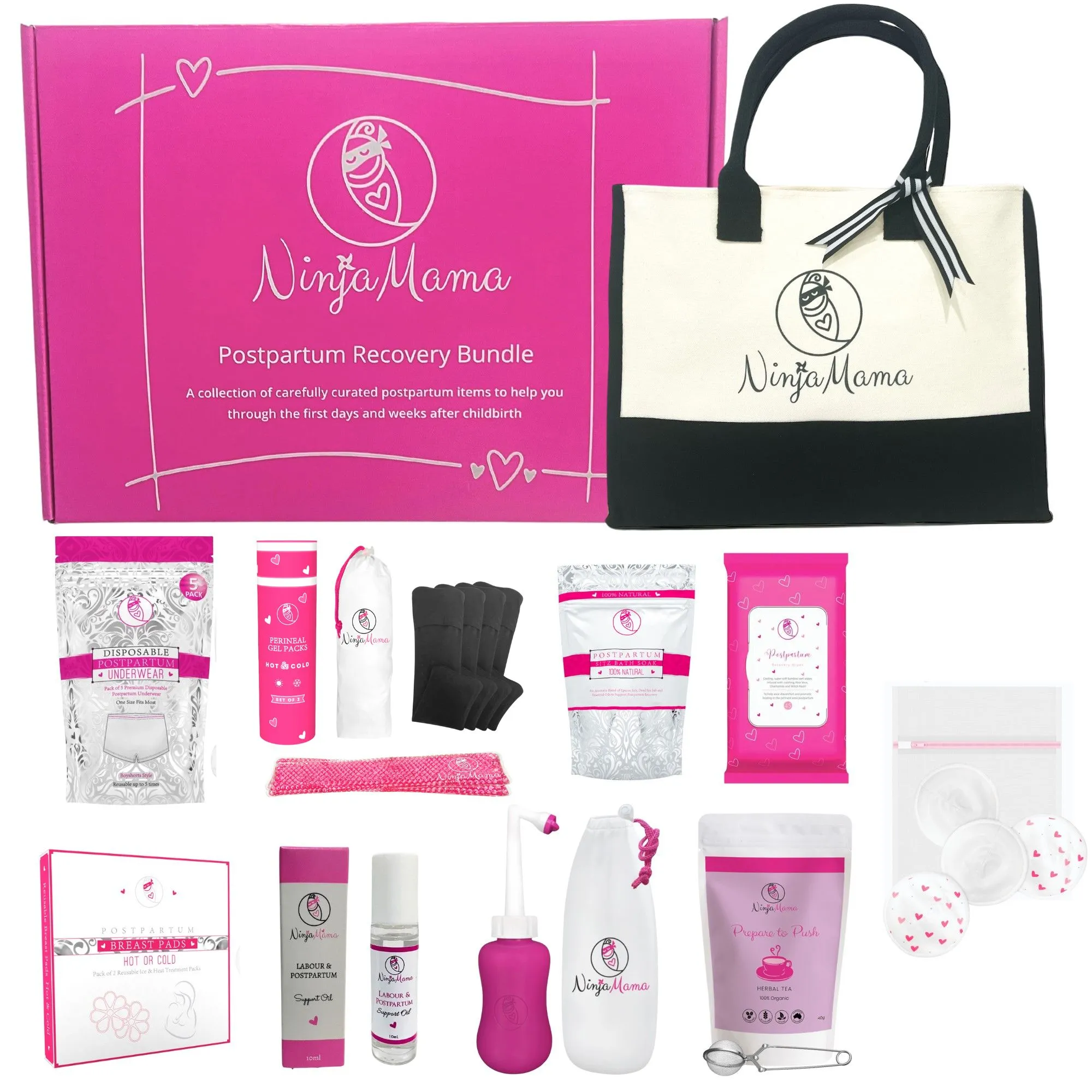 Ninja Mama Complete Postpartum Recovery Bundle | Baby Bunting AU