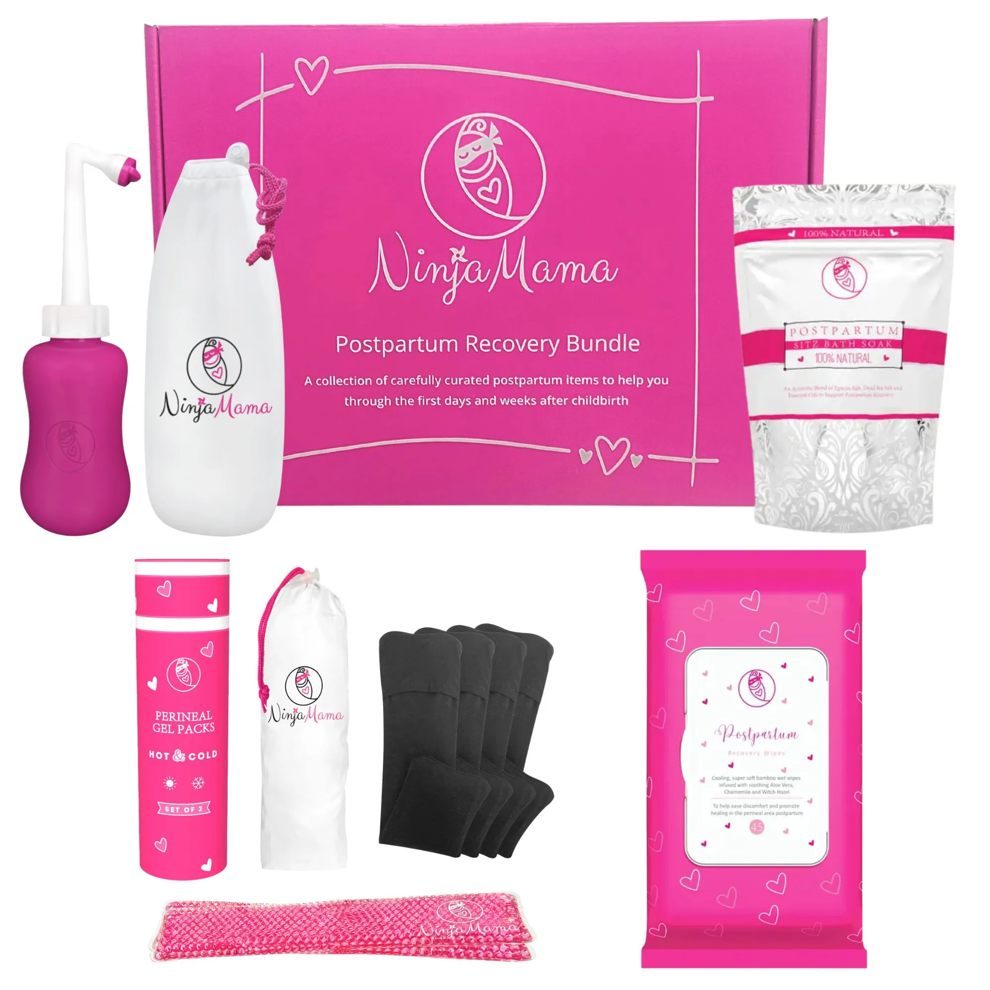 Ninja Mama Premium Peri Care Bundle | Baby Bunting AU