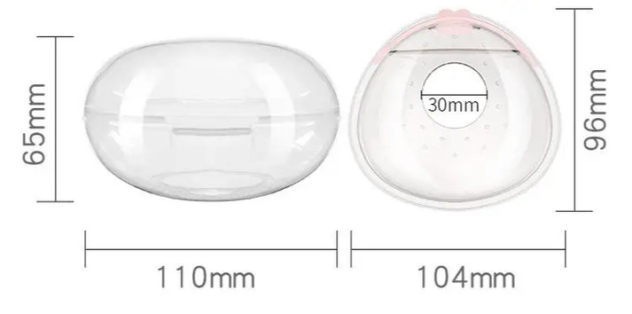 The Midwife Mumma Onesize Milk Collection Shells | Breast Pump ...