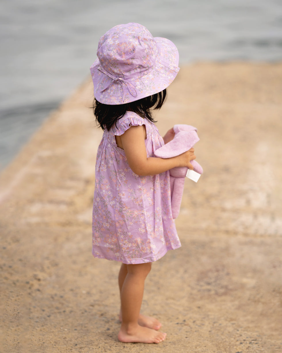 Toshi Baby Dress Athena - Lavender | Baby Dresses | Baby Bunting AU
