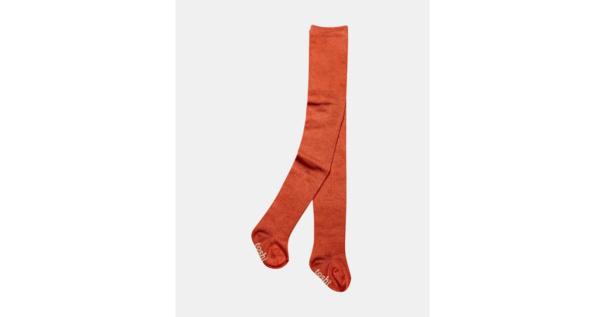 Toshi Organic Tights Footed Dreamtime - Saffron | Baby Bunting AU