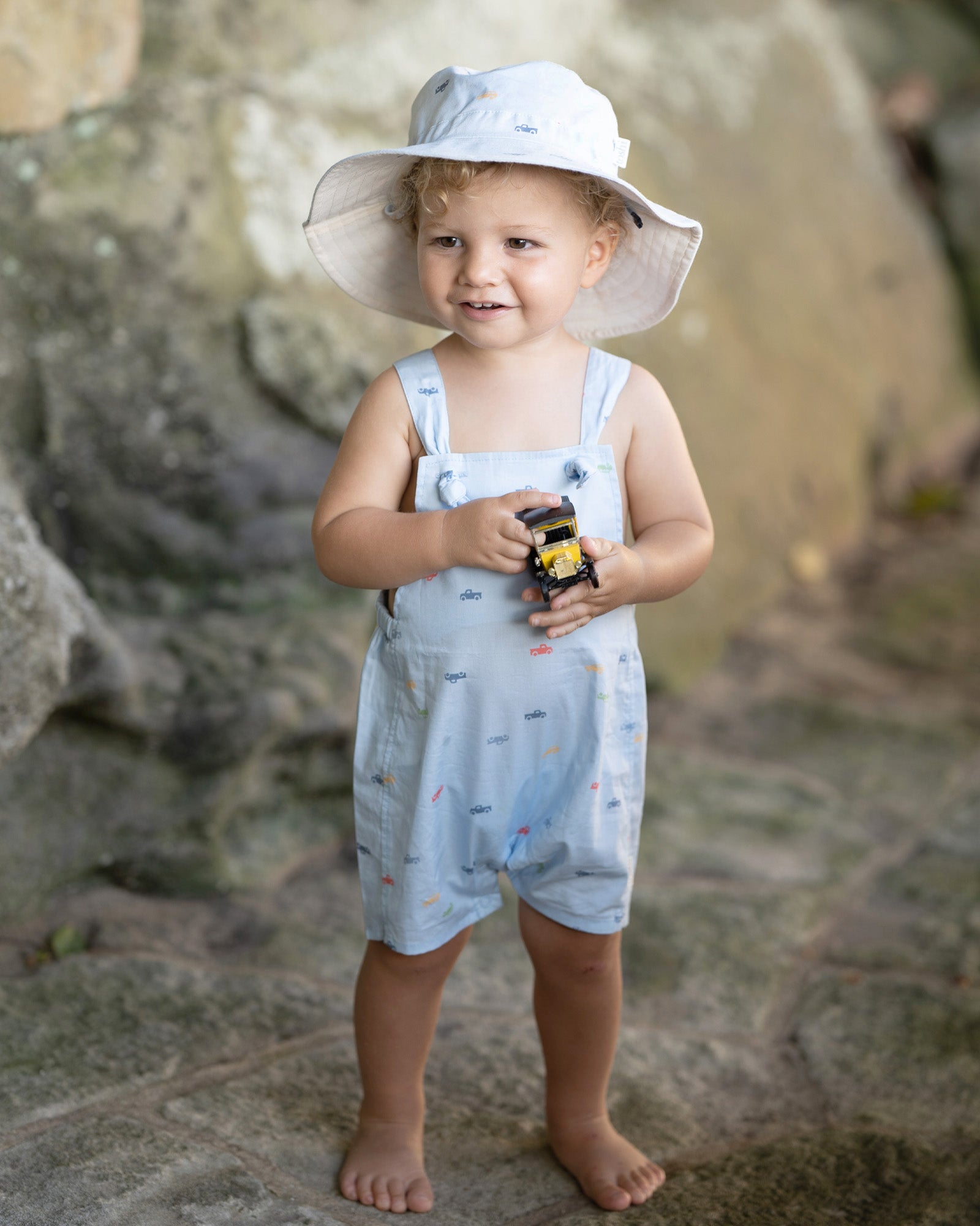 Toshi Baby Romper Nomad - Truckie | rompers | Baby Bunting AU