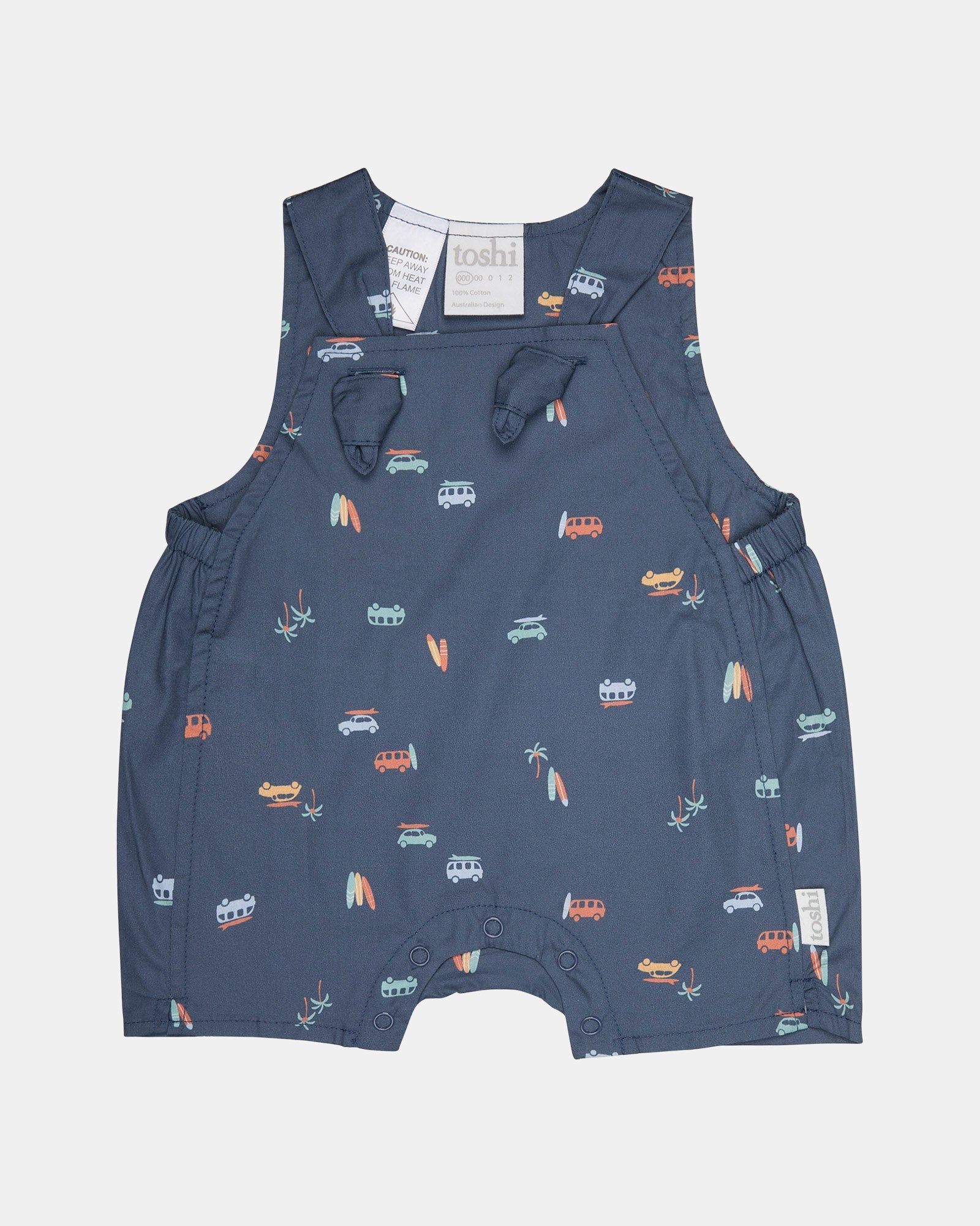 Toshi Baby Romper Nomad - Malibu | rompers | Baby Bunting AU