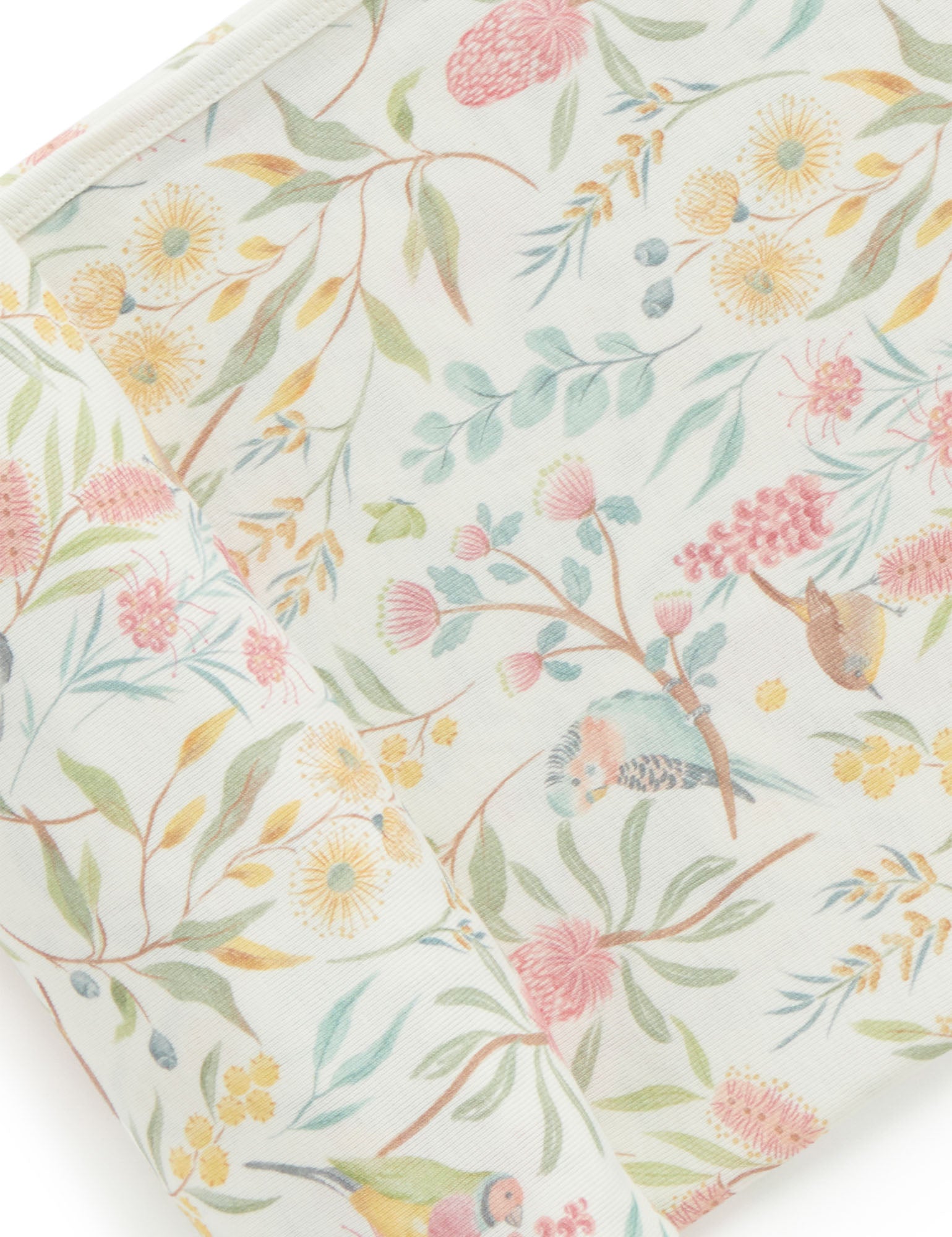 Purebaby Stretch Wrap - Aviary Garden | Wraps | Baby Bunting AU