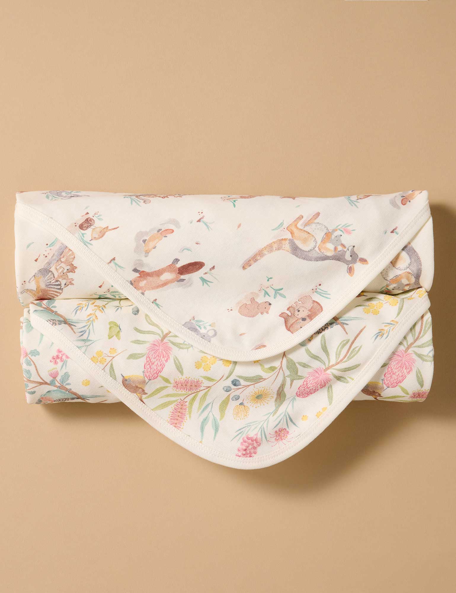Purebaby Stretch Wrap - Bush babies | Wraps | Baby Bunting AU