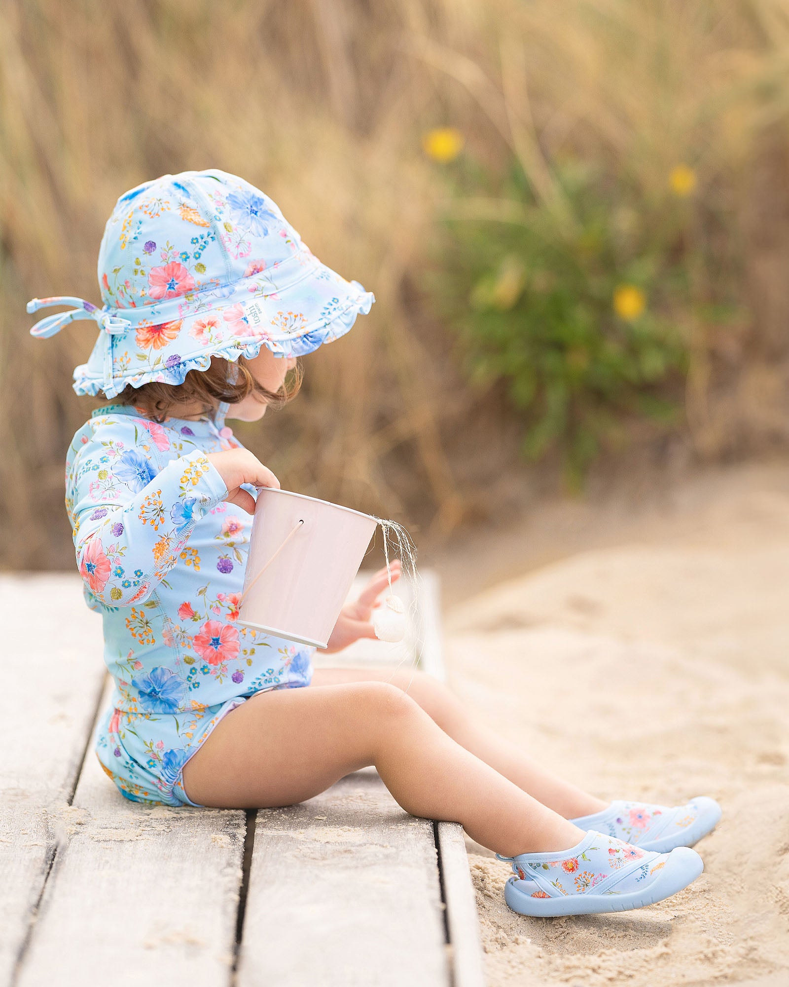 Toshi Swim Baby Rashie Longsleeve Classic - Atlantis | Baby Swimwear ...