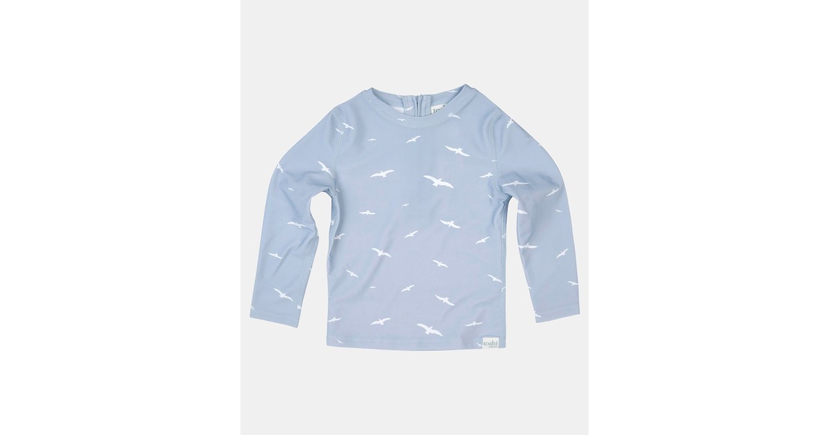 Toshi Swim Kids Longsleeve Rashie Half Zip Classic - Coogee | Baby ...