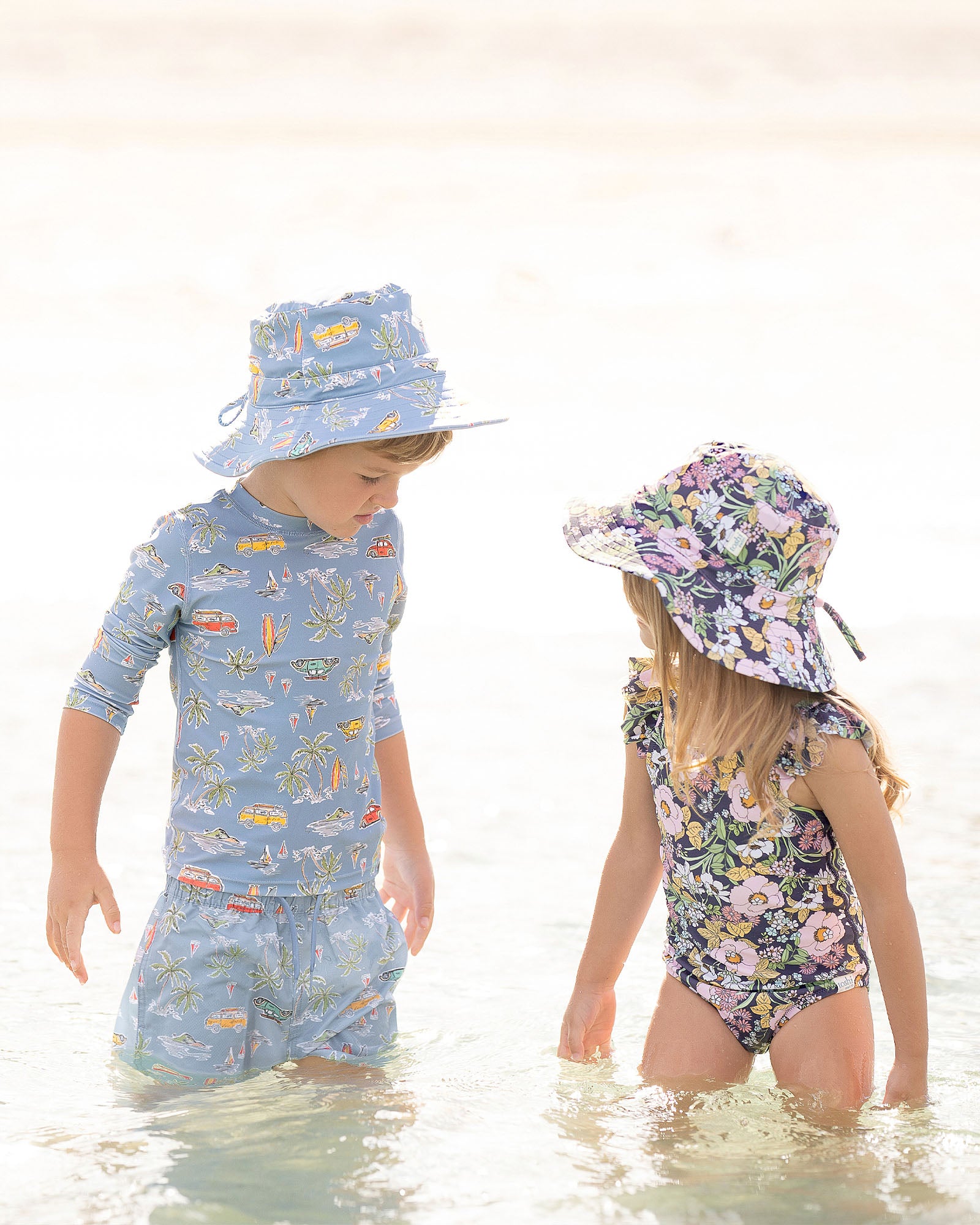Toshi Swim Kids Sunhat Classic - Surf Soul | Baby Swimwear | Baby ...