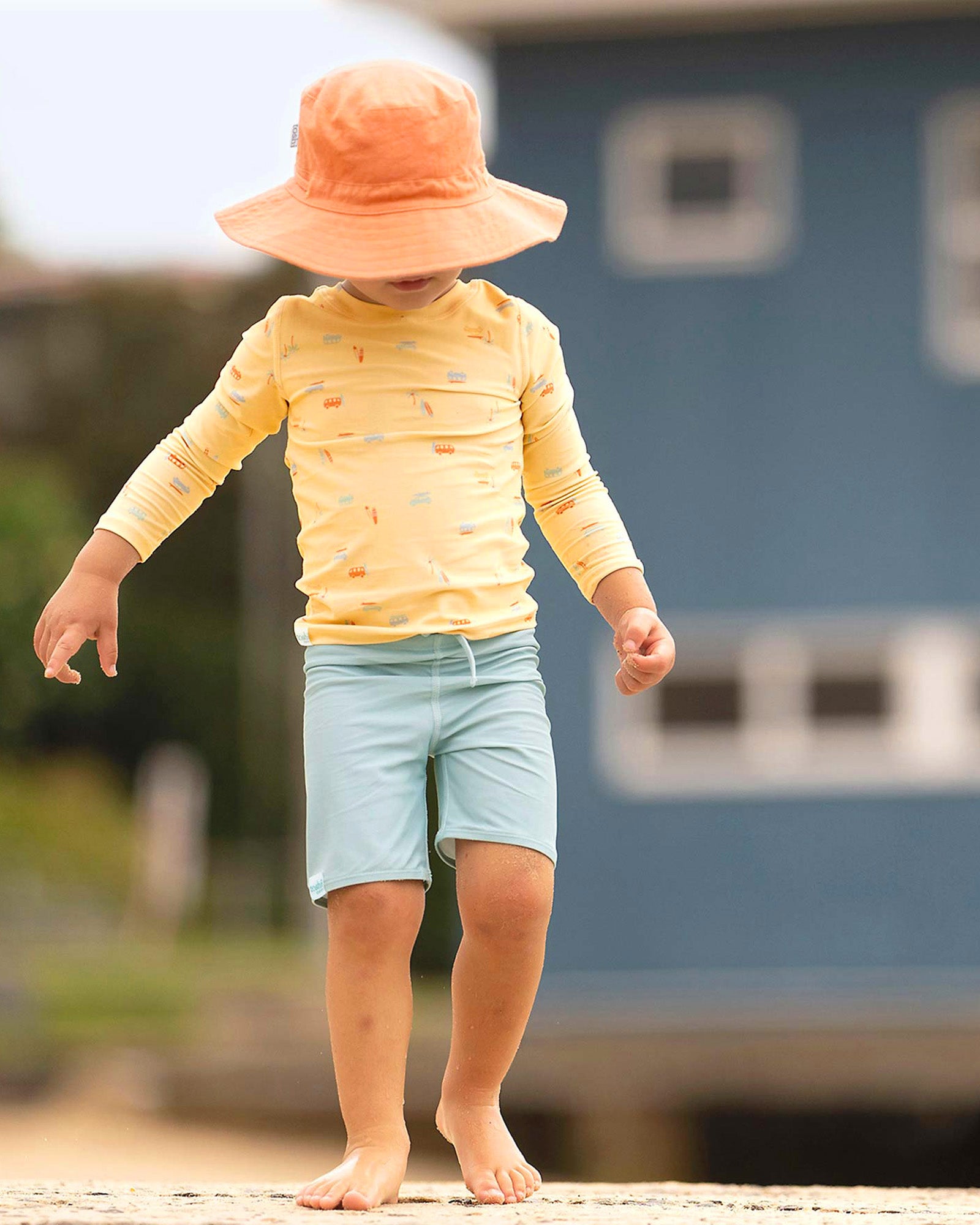 Toshi Swim Baby Rashie Longsleeve Classic - Sunny | Baby Swimwear ...