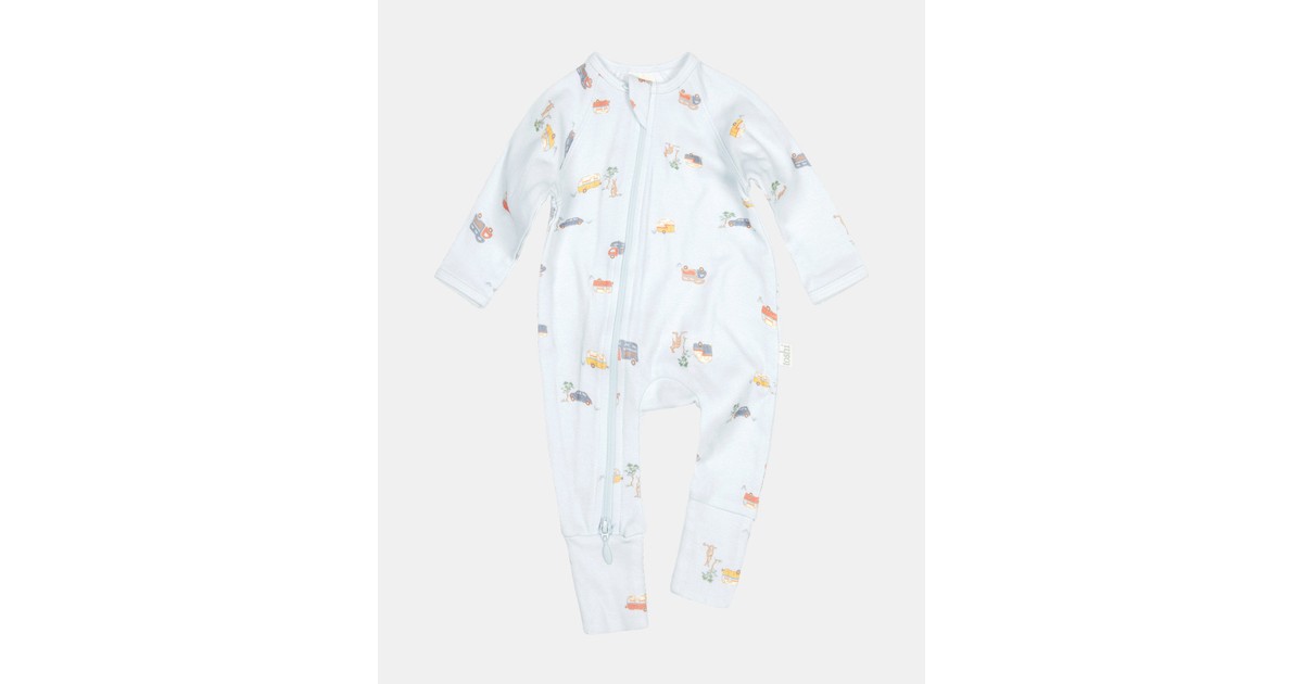 Toshi Onesie Longsleeve Classic - Road Trip Dusk | Baby Bunting AU
