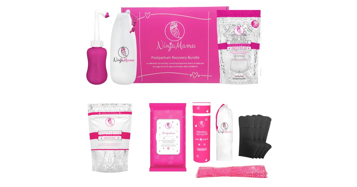 Ninja Mama 5 Step Postpartum Recovery System Postpartum Kit | Baby ...
