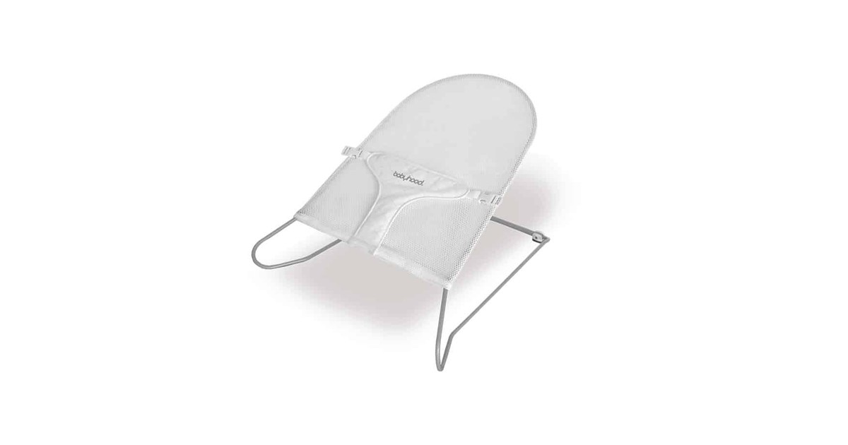 Babyhood Safety Mesh Bouncer White | Baby Bunting AU
