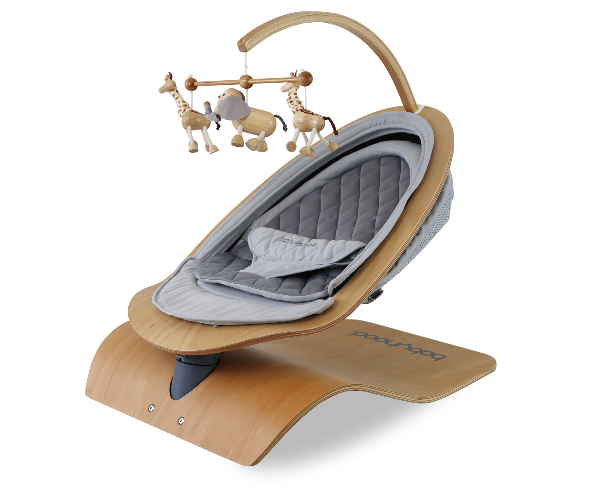 Babyhood Petal Swing - Grey | Trikes, Cars & Rockers | Baby Bunting AU