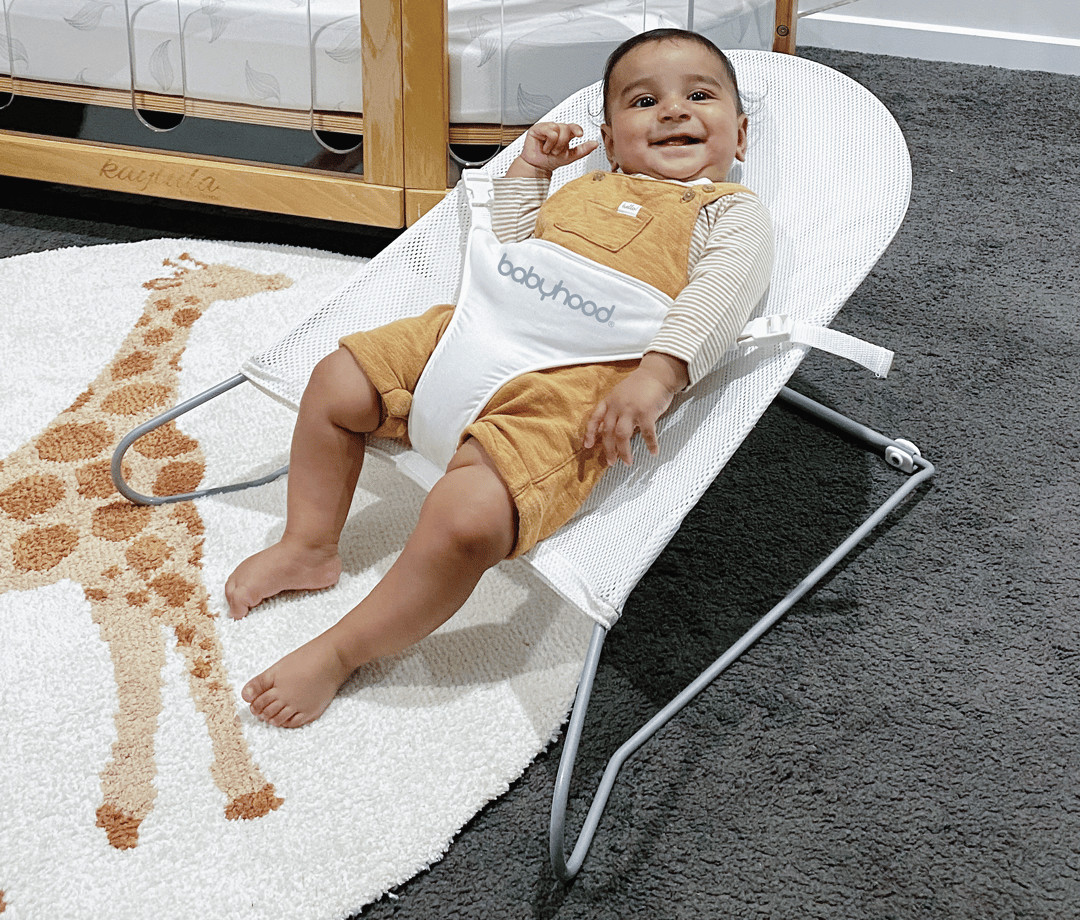 Babyhood Safety Mesh Bouncer Toasted - Almond | Rockers & Bouncers ...