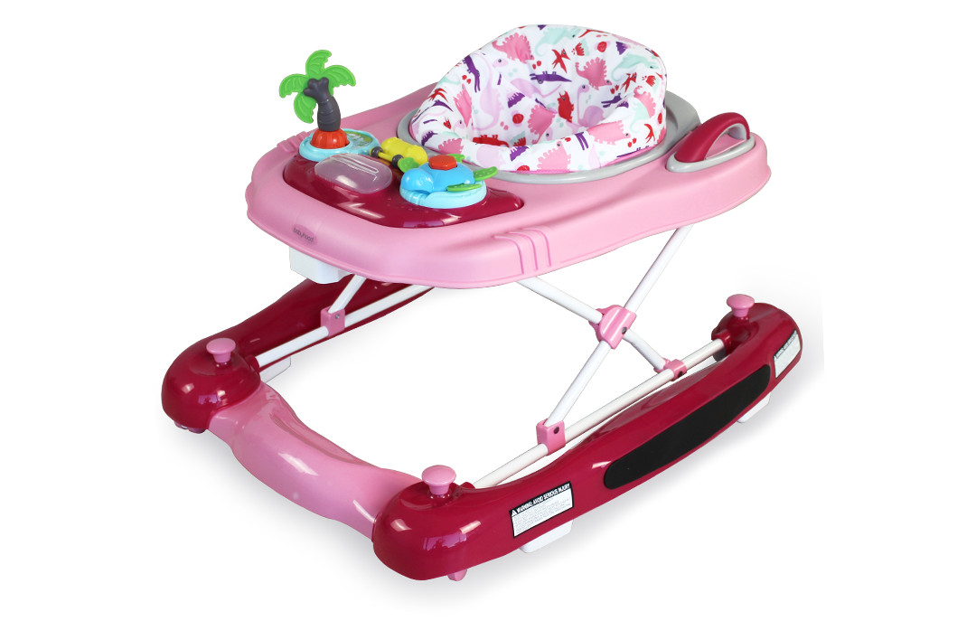 Babyhood Diddlee Doo Walker Rocker 3 in 1 - Pink | Walkers | Baby ...