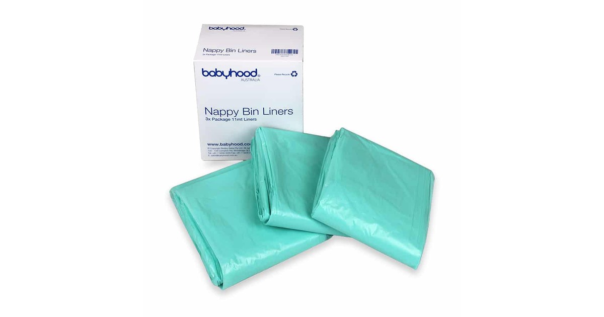 Babyhood Nappy Bin Liner - 3 pack | Baby Bunting AU
