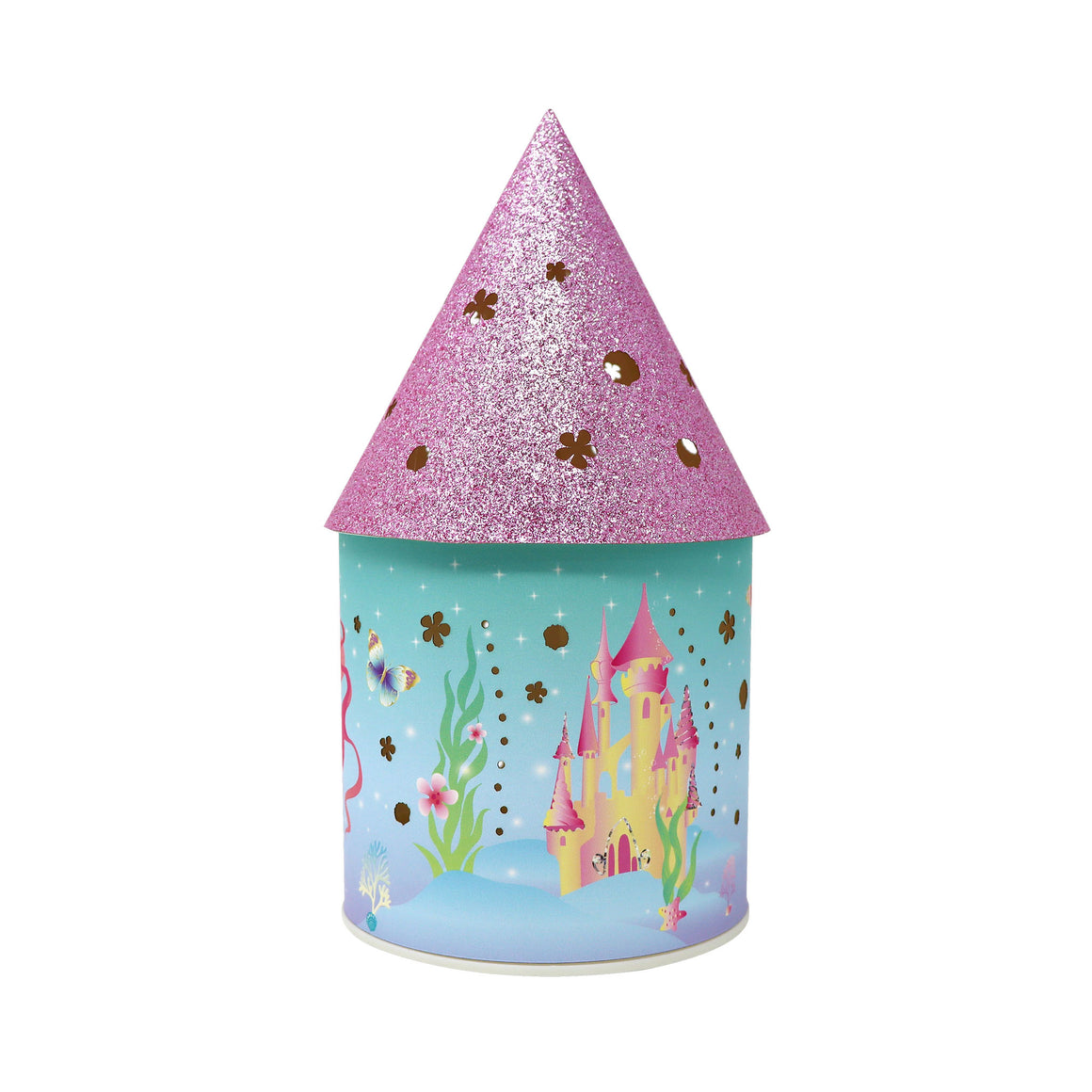 Pink Poppy Shimmering Mermaid Colour Changing LED Lantern | Night ...