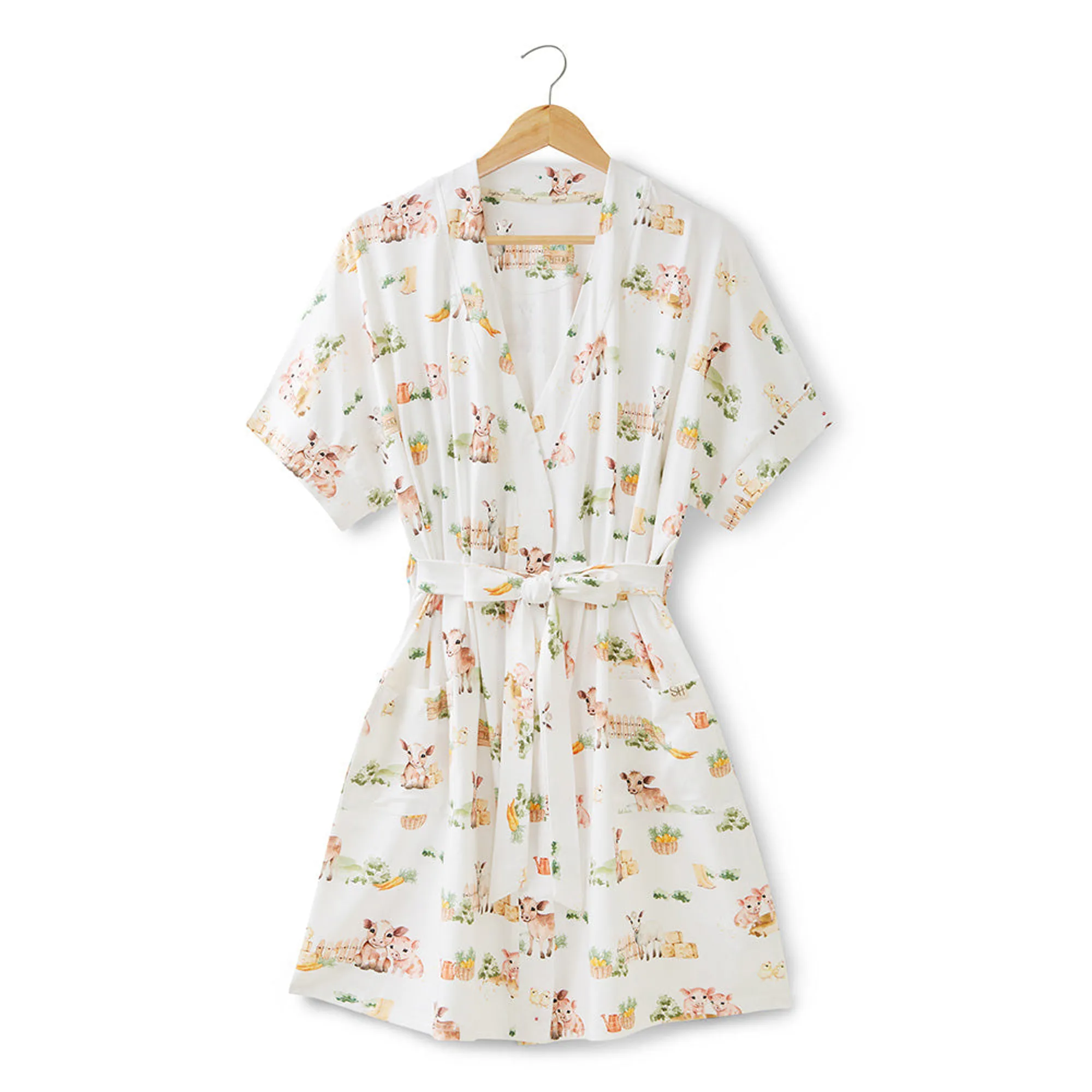 Snuggle Hunny Farm Organic Maternity Robe | Baby Bunting AU