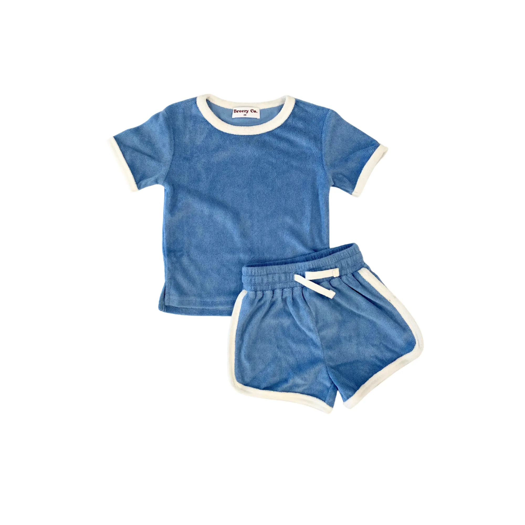 Breezy Co. Terry Set – Azure | Baby Bunting AU
