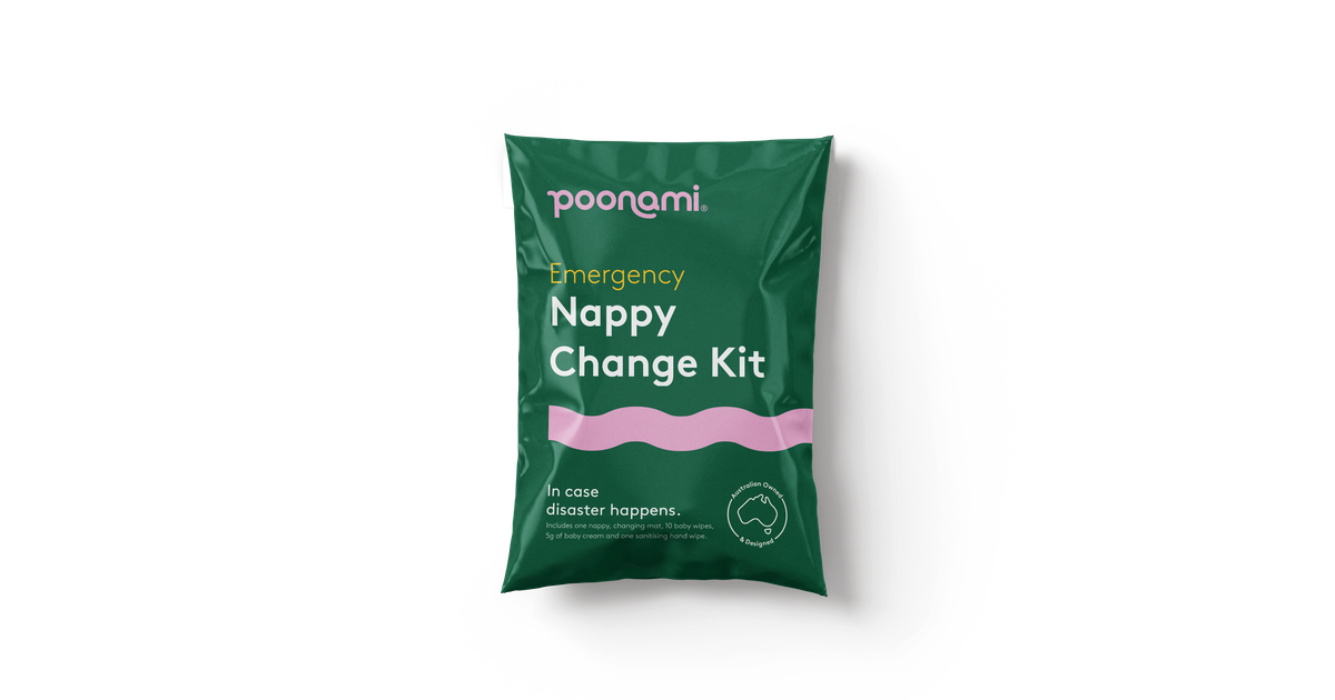 Poonami Nappy Change Kit - Single Kit | Baby Bunting AU