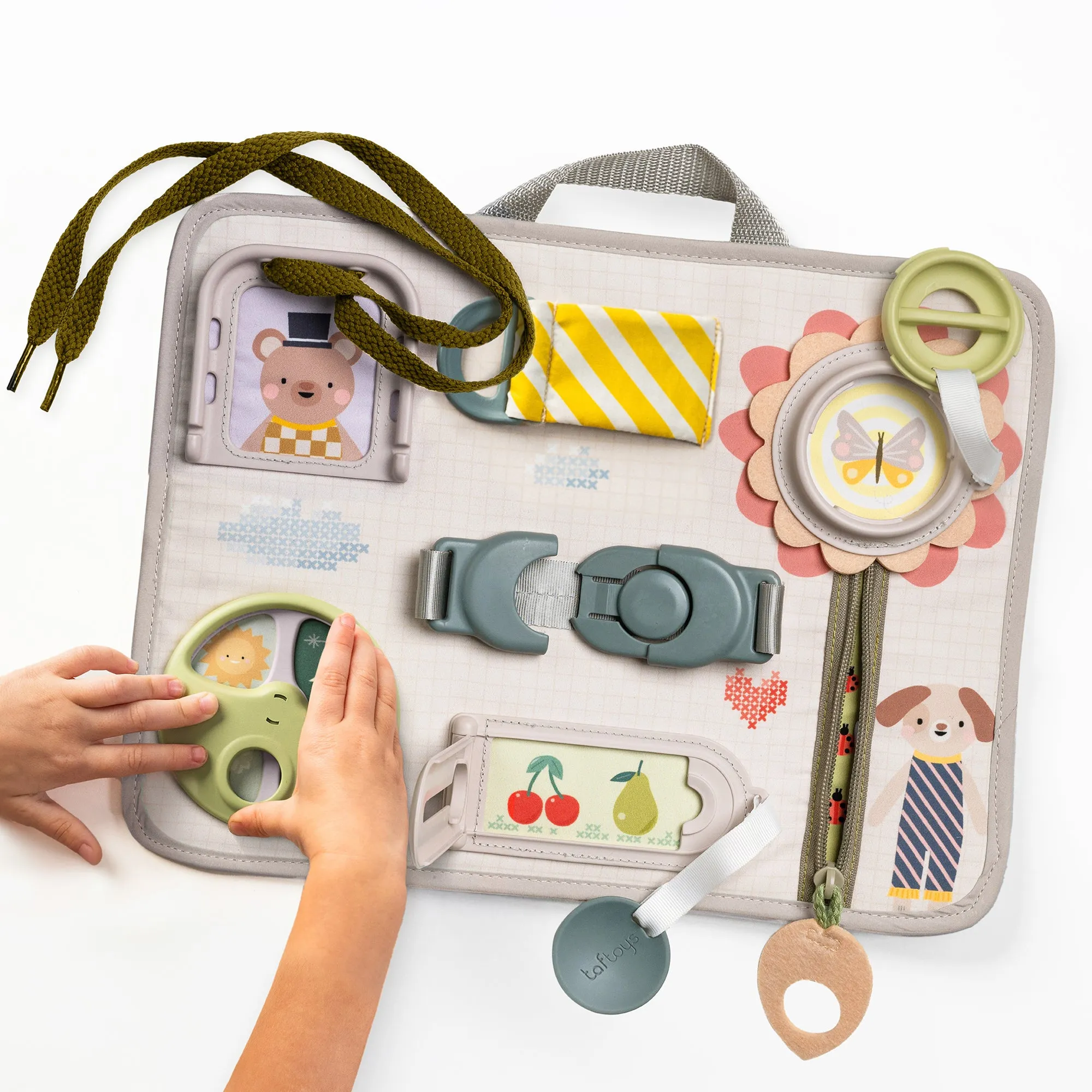 Taf Toys Snap and Learn Board | Baby Bunting AU