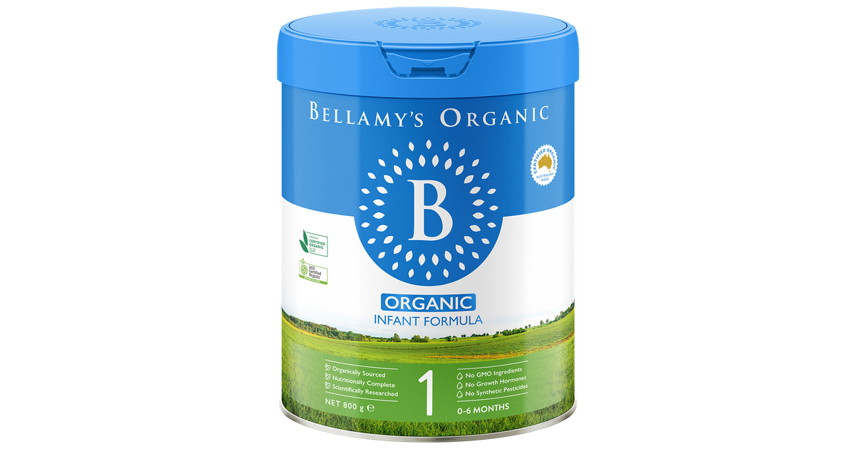 Bellamys Organic Infant Formula Step 1 - 800g | Baby Bunting AU